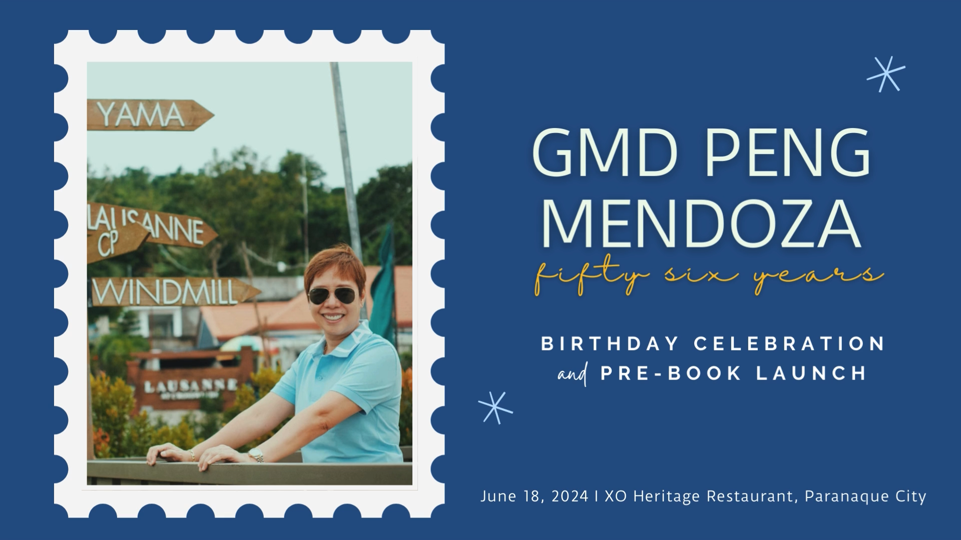 GMD Peng's 56th BIRTHDAY and pre-BOOK Launch - P6 BBB PRO